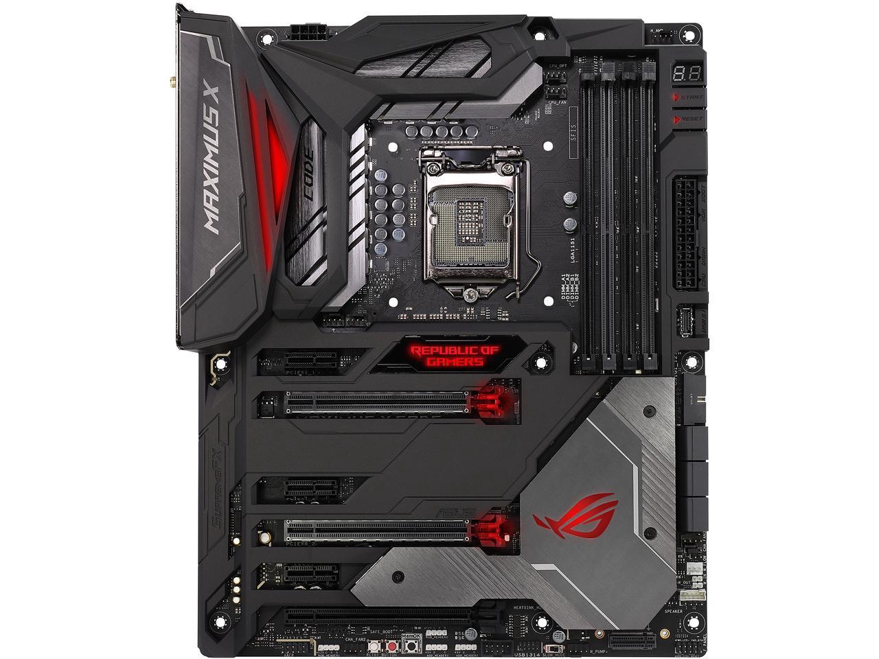 ASUSのゲーマー向けIntel Z370マザー｢ROG MAXIMUS X CODE｣発売